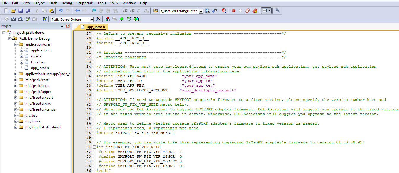 Build Psdk Application Dji Mobile Sdk Documentation